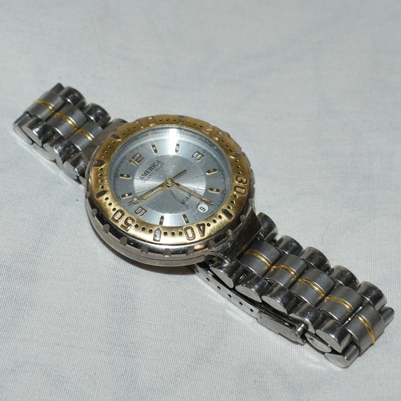 Perry Ellis | Accessories | Vintage Tt Ss Perry Ellis America Watch W ...